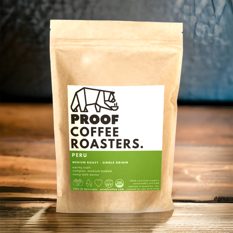 PROOF Coffee Roasters : Certified Organic Brooklyn NYC roasted coffee